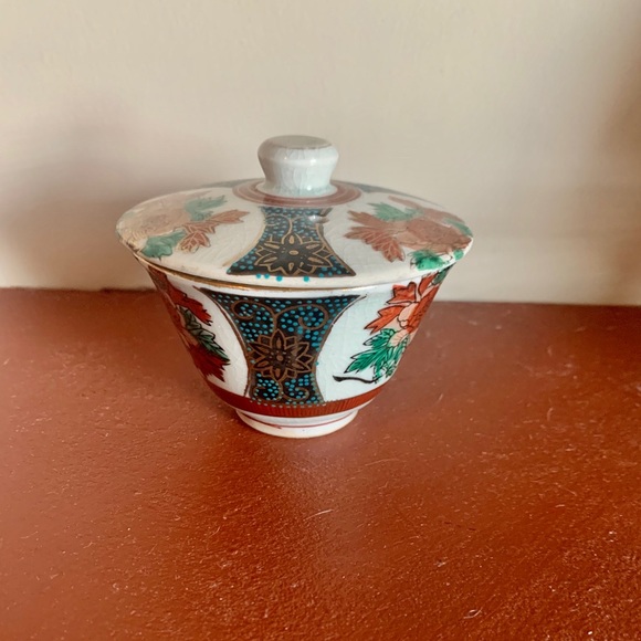 Vintage | Accents | Antique Satsuma Raised Relief Porcelain Rice Dish ...